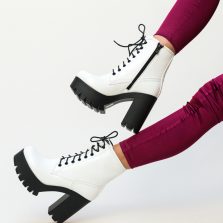 Botine Vitales Albe » Iubesc Moda