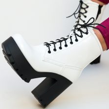 Botine Vitales Albe » Iubesc Moda