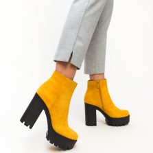 Botine Zimbi Galbene » Iubesc Moda