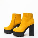 Botine Zimbi Galbene » Iubesc Moda