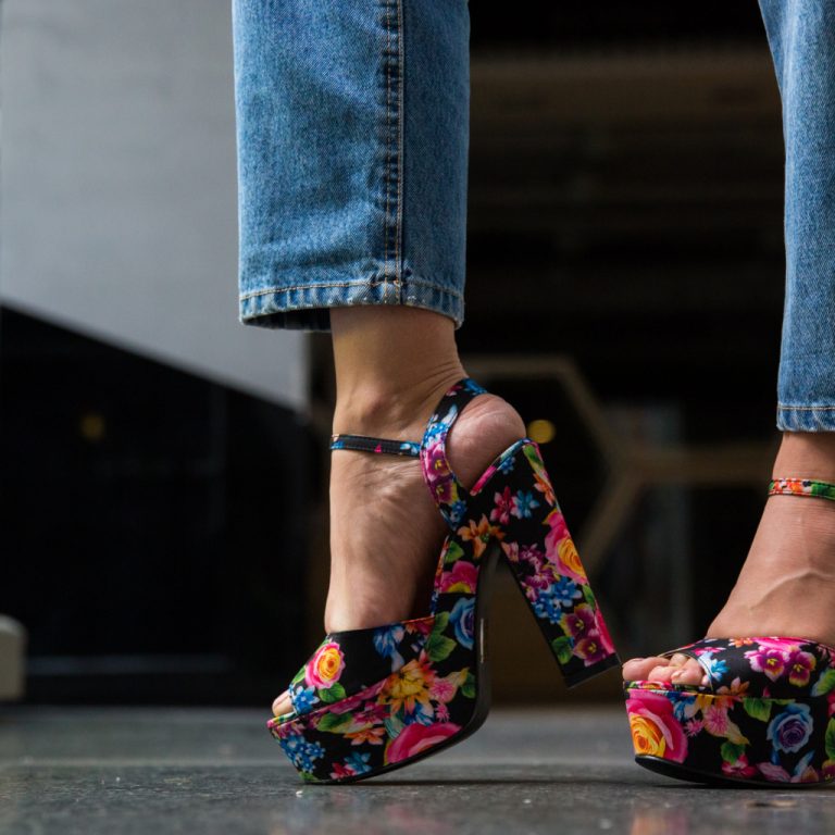 Sandale Norman Negre » Iubesc Moda