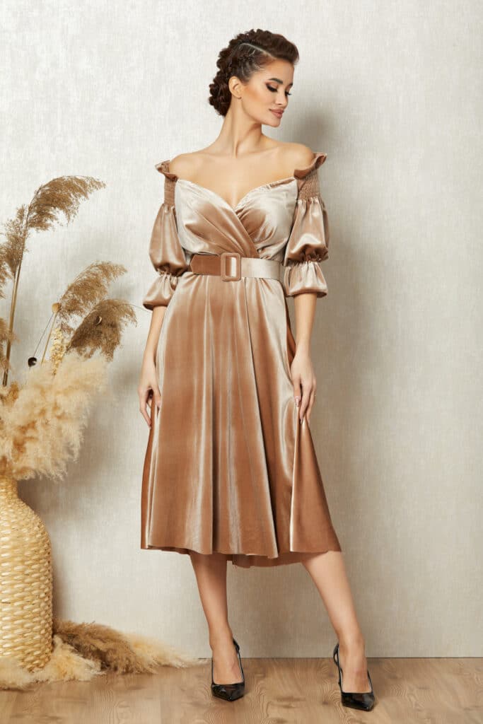 Rochie Eliodora Bej » Iubesc Moda